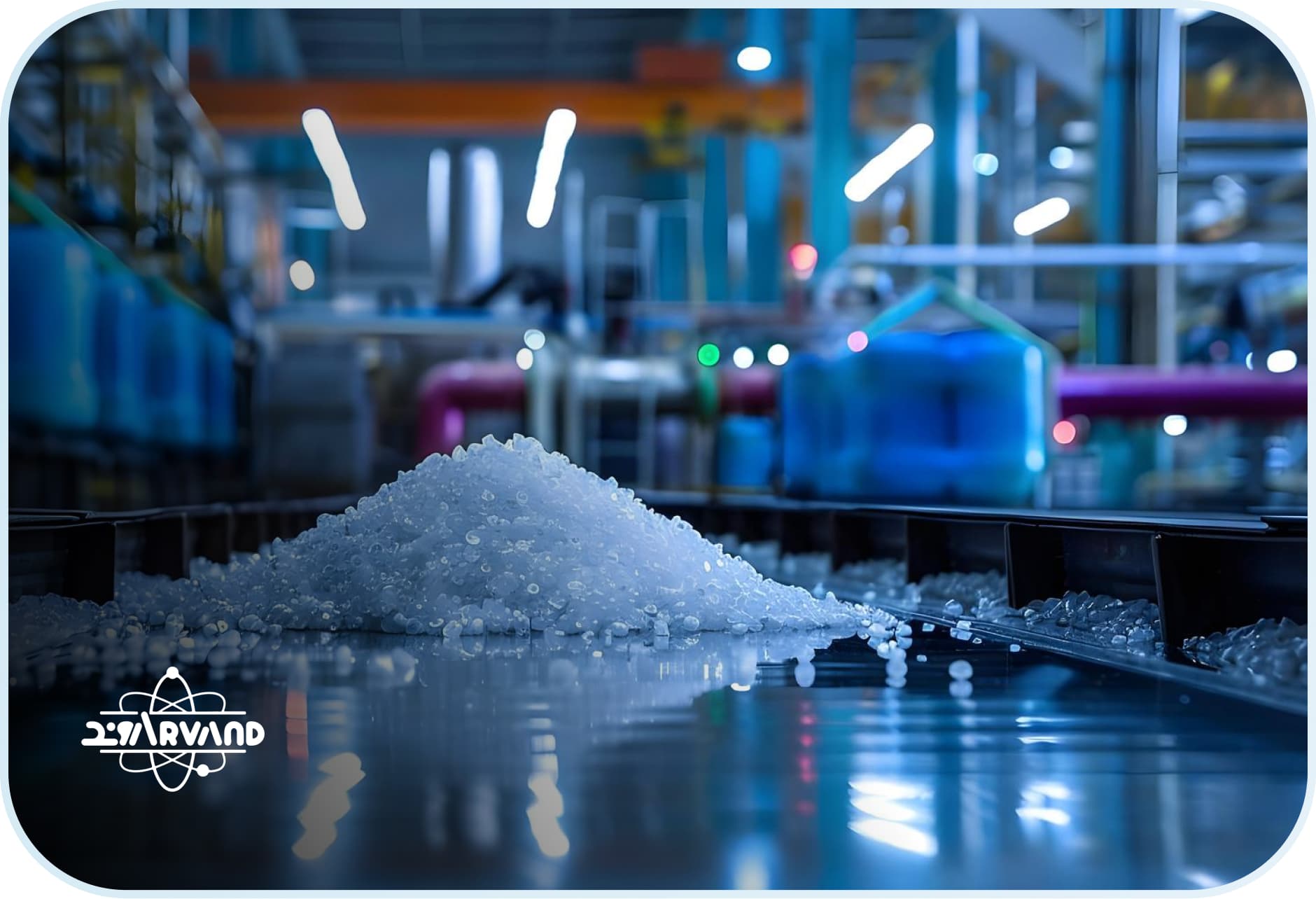 The method of producing soda flakes or caustic soda - سوداروند